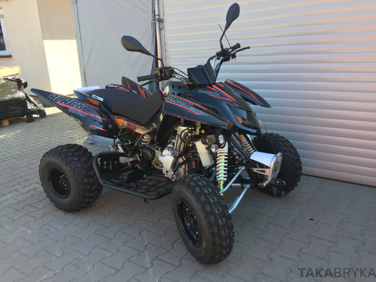 Quad ATV Acces TOMAHAWK 400 Black Edition sportowy z homologacją 2022 ...
