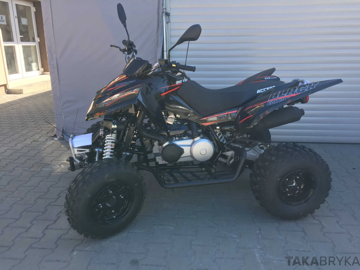 Quad ATV Acces TOMAHAWK 400 Black Edition sportowy z homologacją 2022 ...