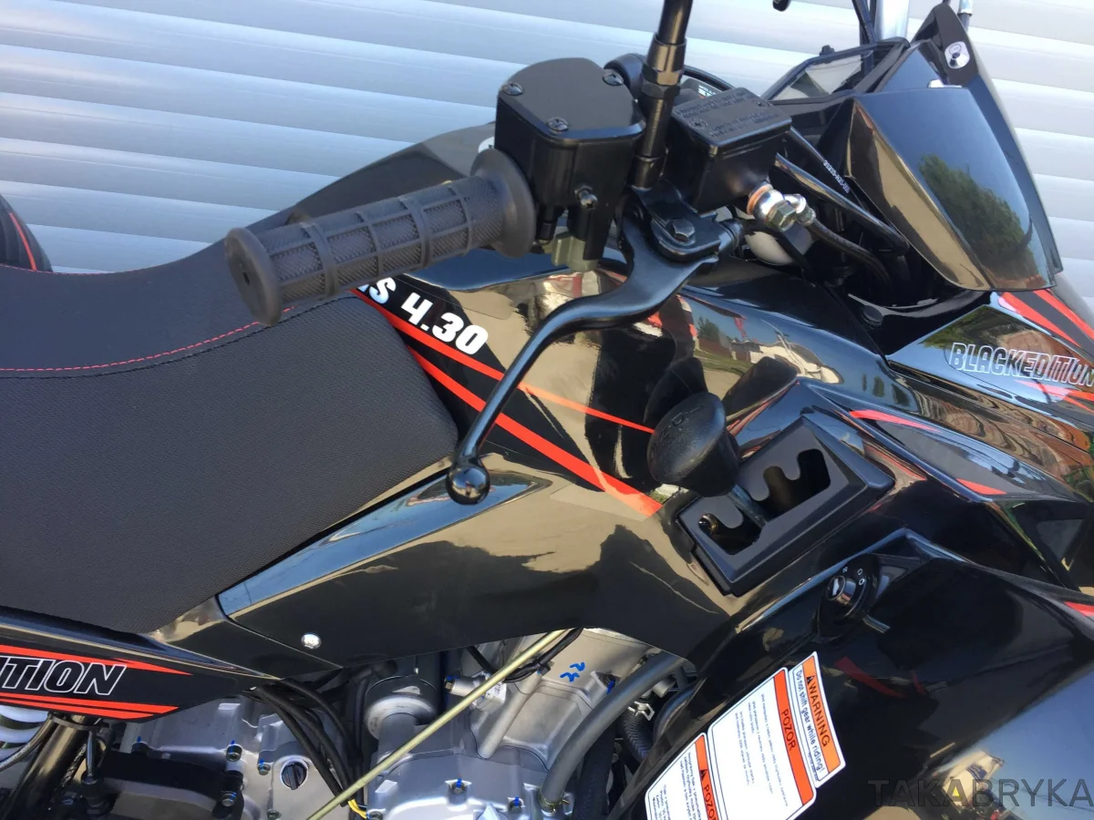 Quad ATV Acces TOMAHAWK 400 Black Edition sportowy z homologacją 2022 ...